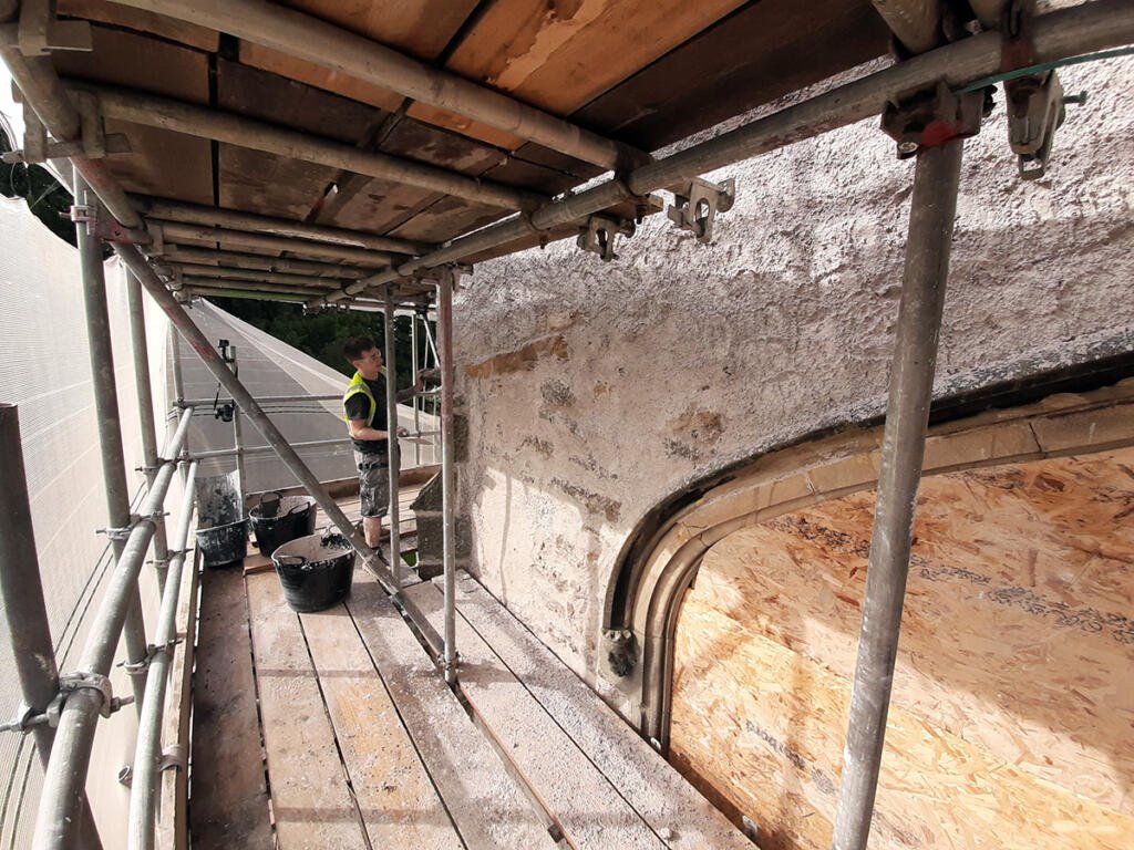 Traditional Lime Harling - UK Restoration Services