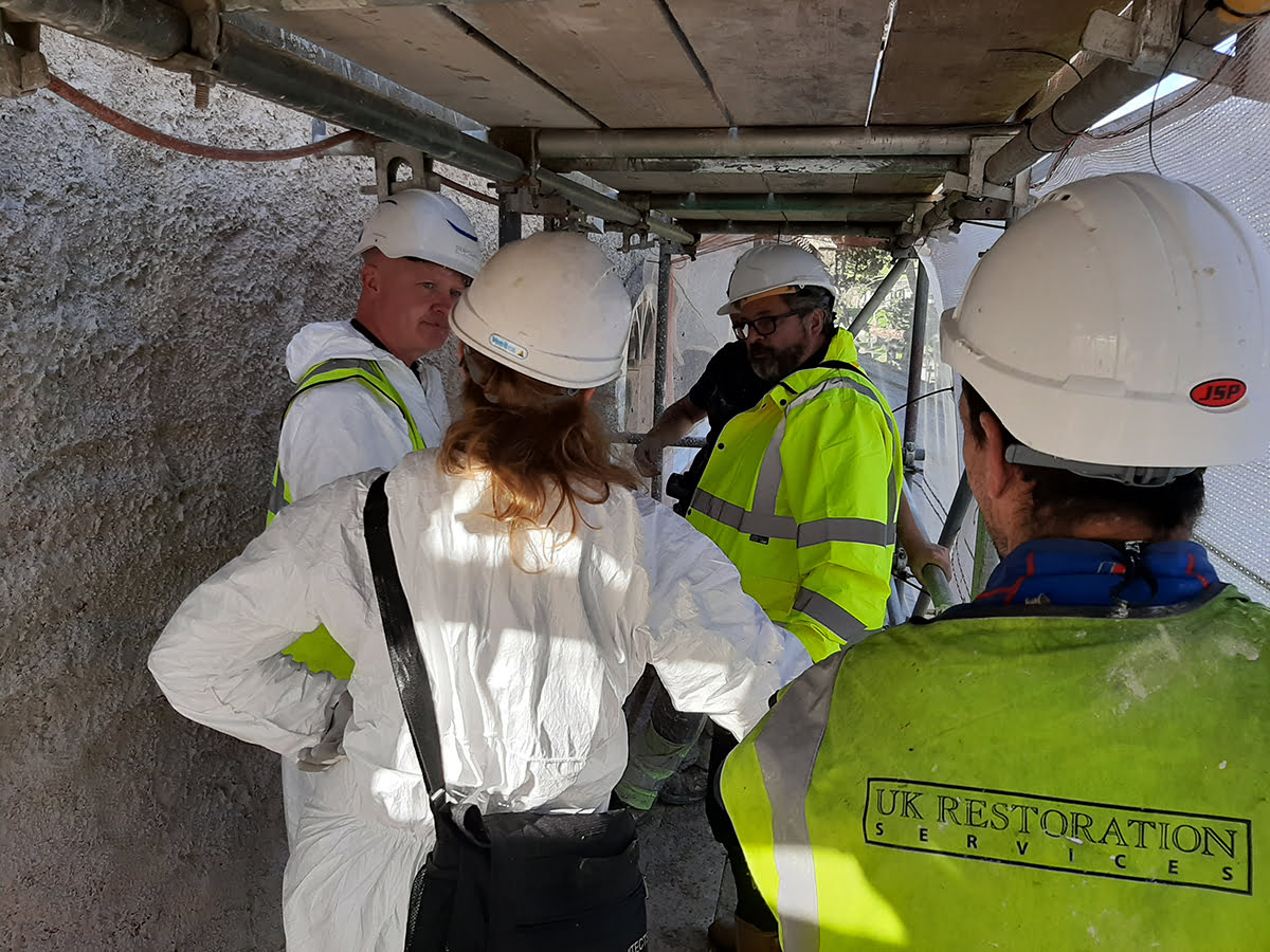 Lime Harling Educational Visit - UK Restoration Services